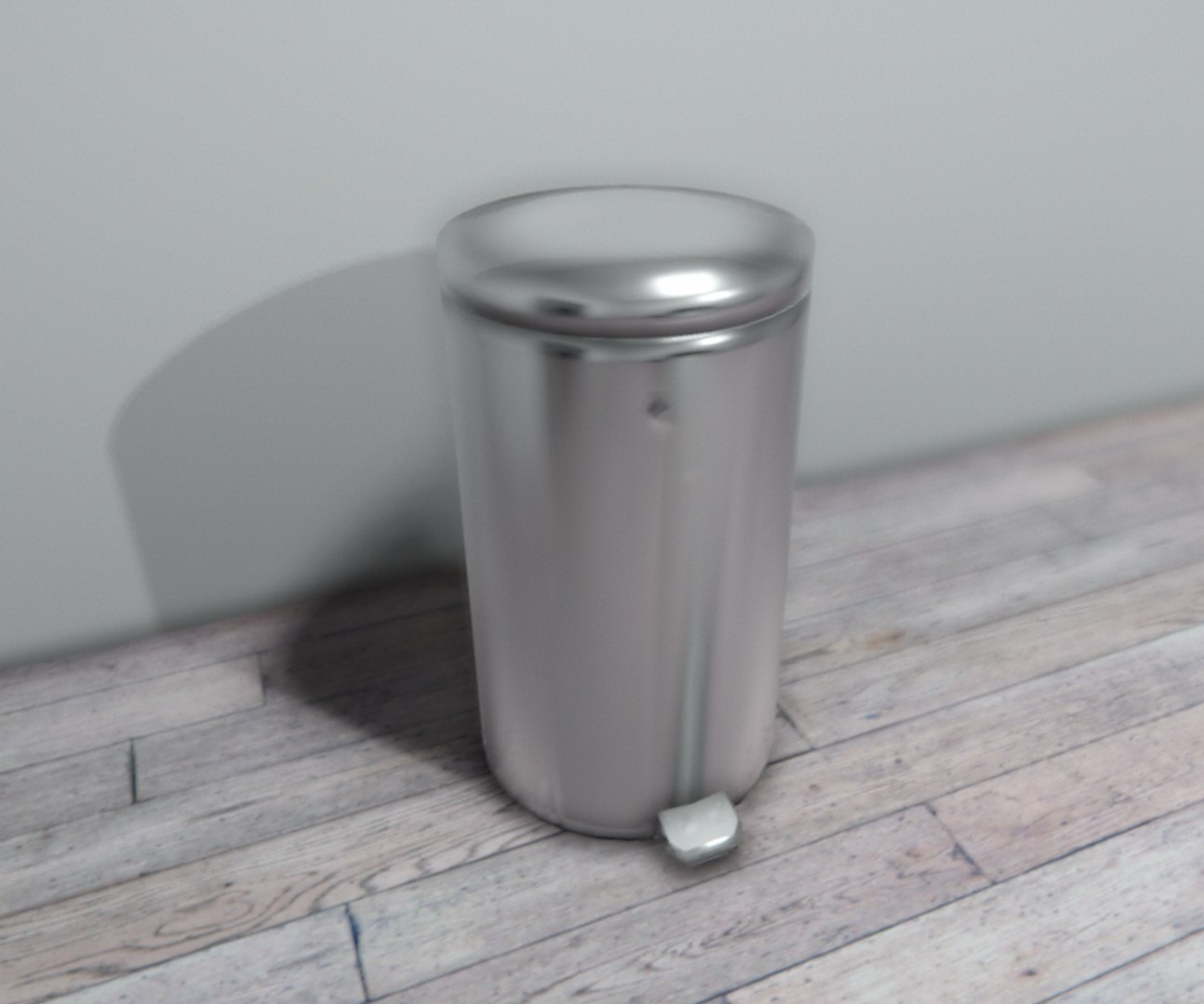 3d trash model