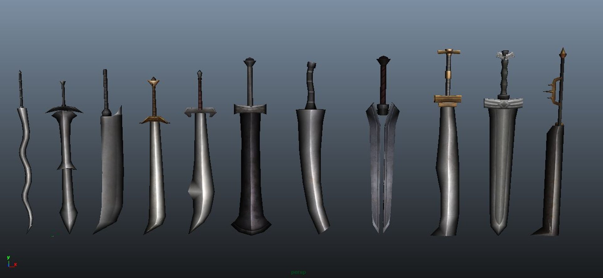 Sword Model - TurboSquid 1203373