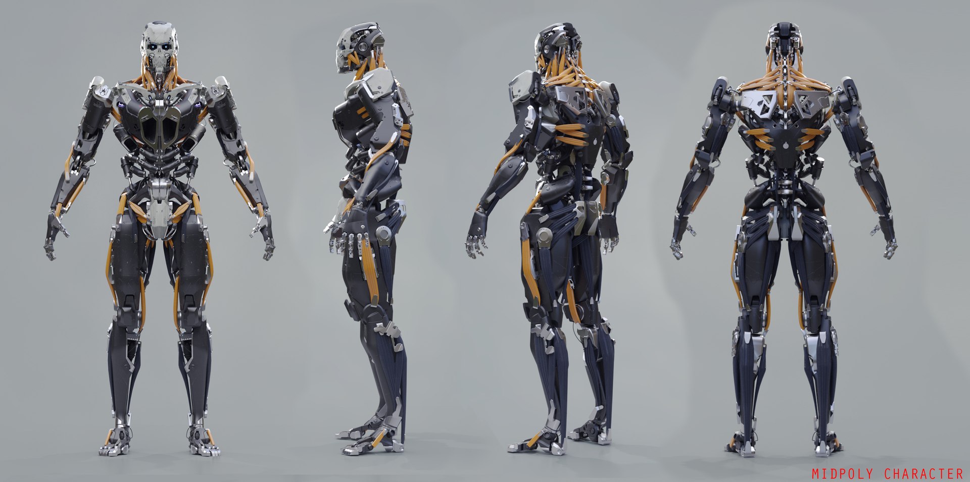 Robot Unreal Unity Model - TurboSquid 1879595