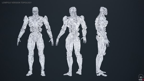 Robot Unreal Unity model - TurboSquid 1879595