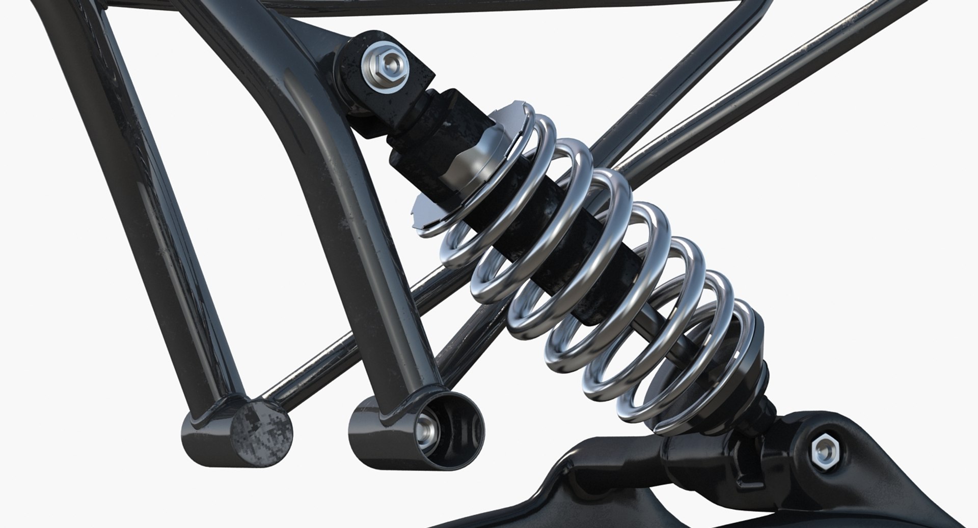Motorcycle Frame 3d C4d