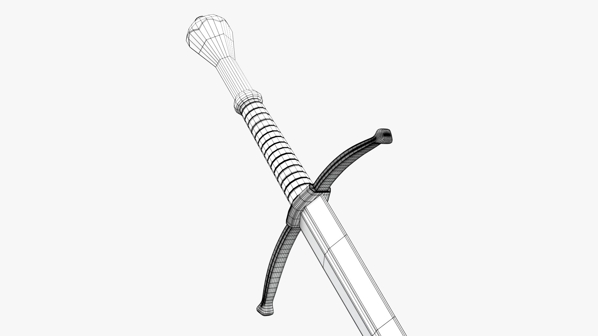 Medieval Longsword Metal Sword 3D - TurboSquid 1566873