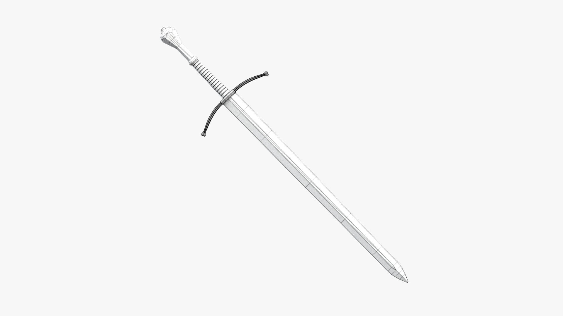 Medieval Longsword Metal Sword 3D - TurboSquid 1566873