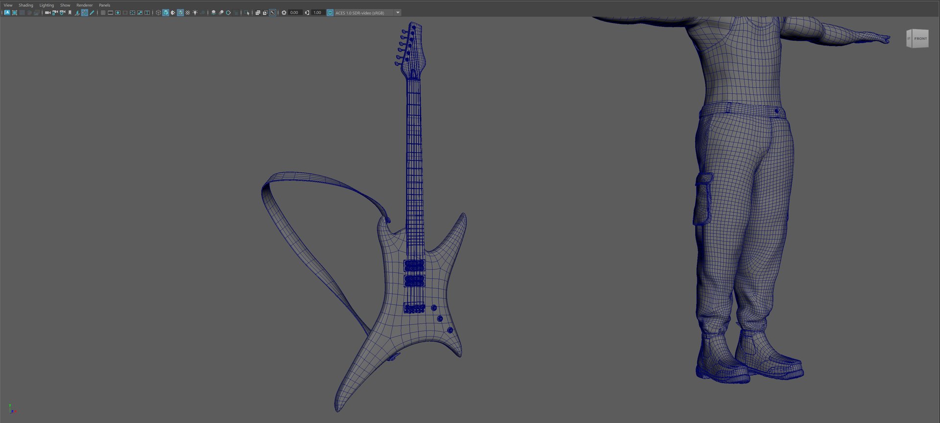Guitarist JACK 3D Model - TurboSquid 2386750