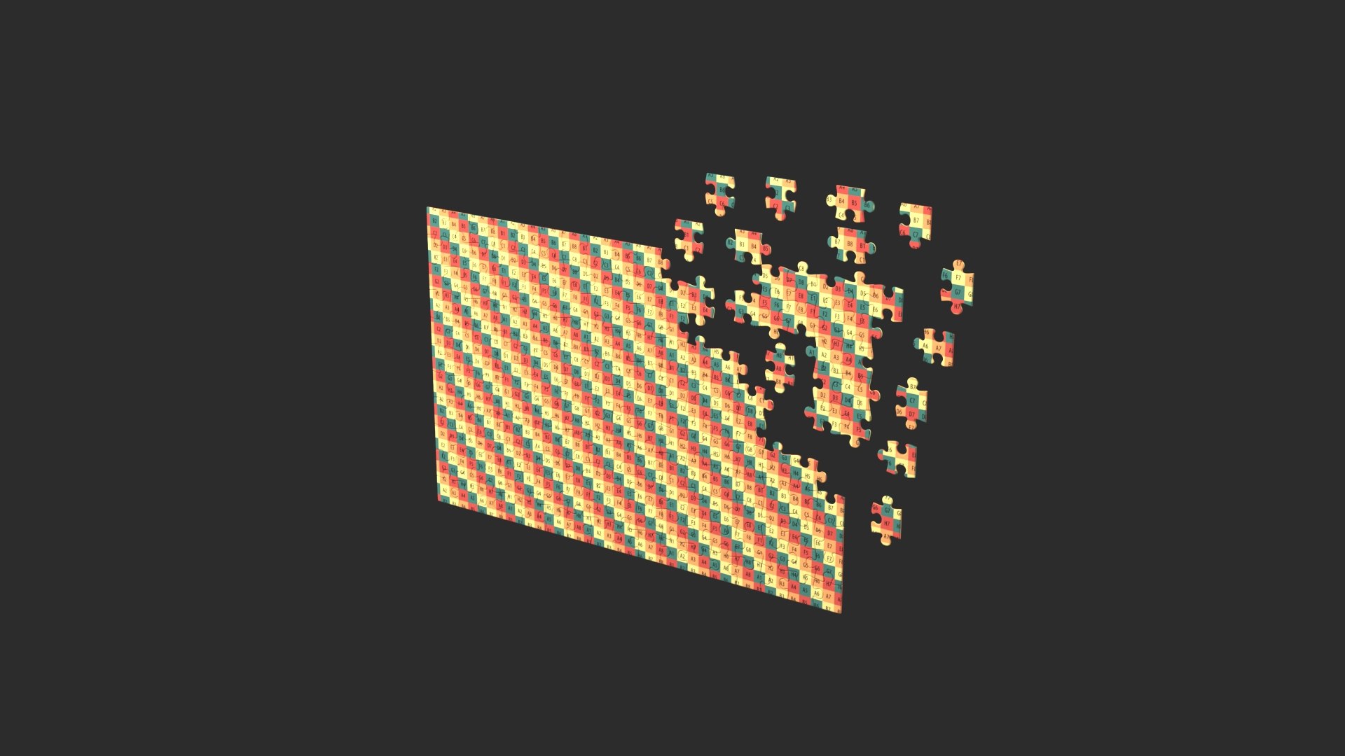 3D Model Jigsaw Puzzle - TurboSquid 1856252