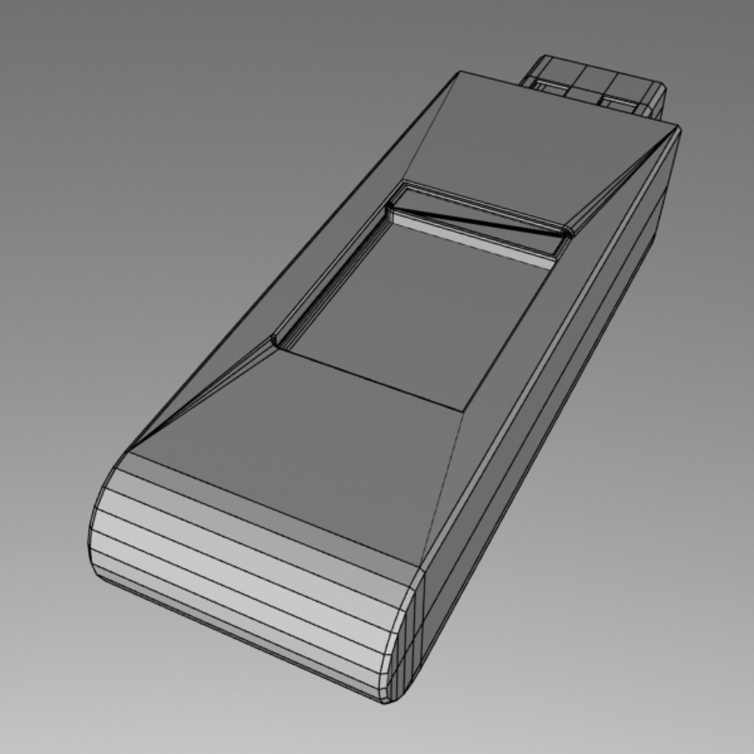 Flash Drive Disk 3d Model