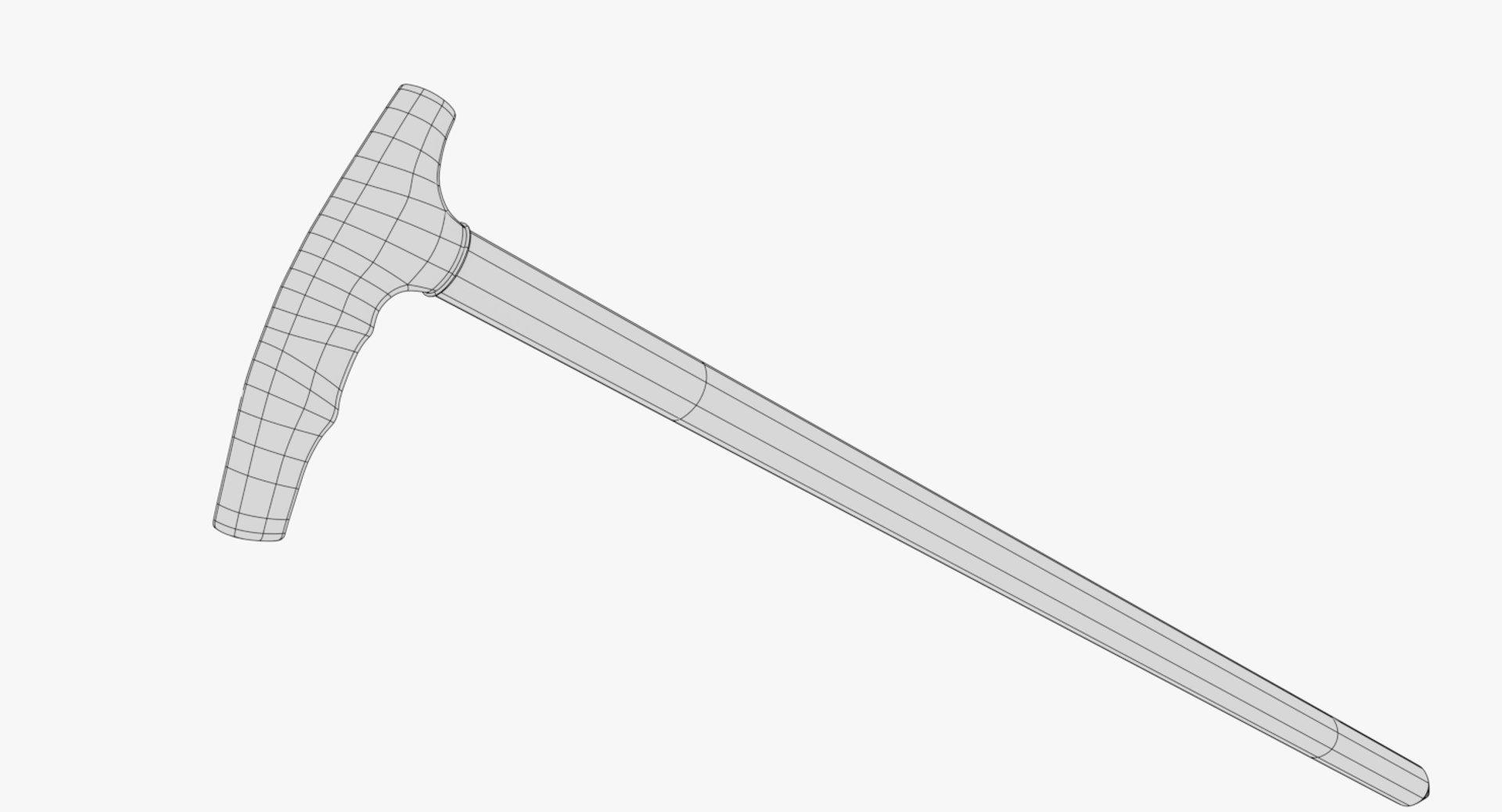 Walking Stick 3d Model