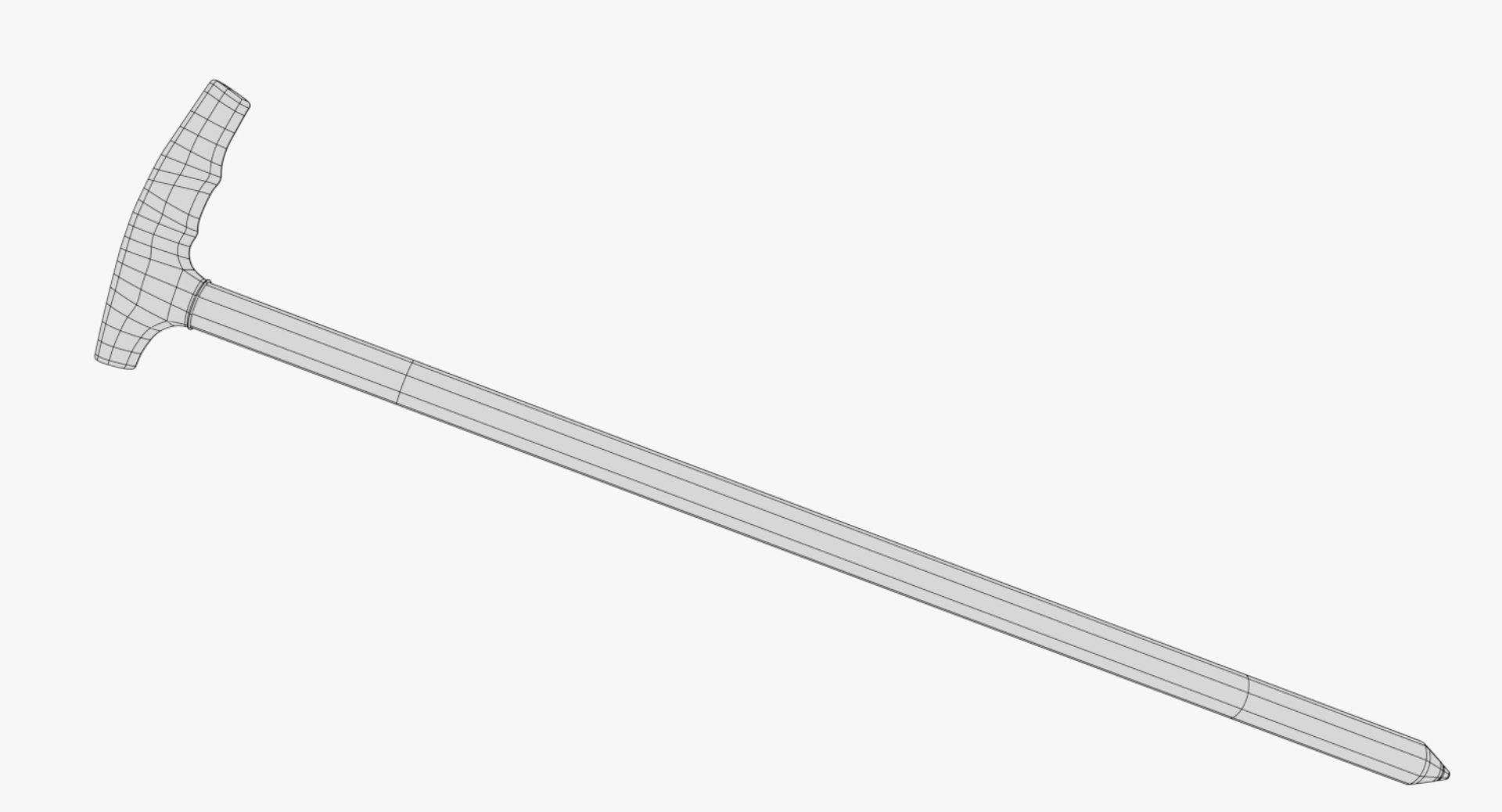 Walking Stick 3d Model
