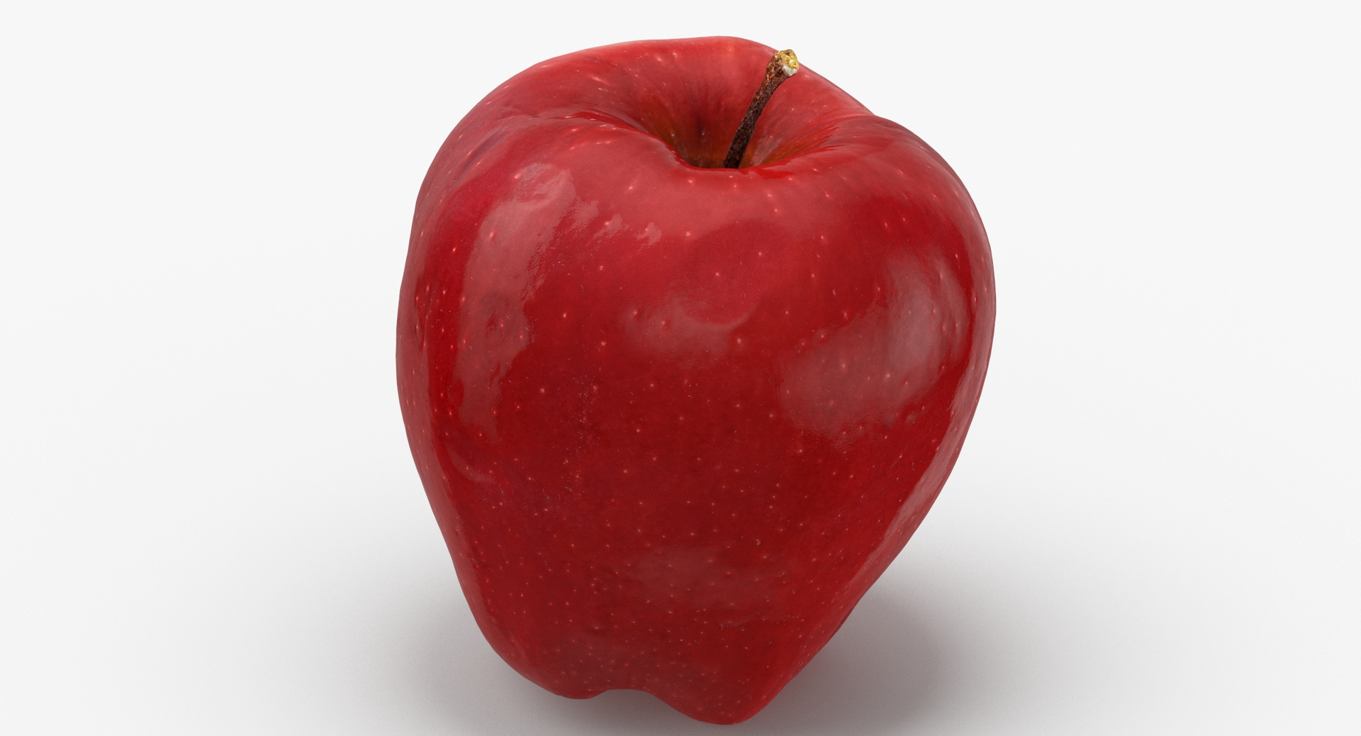 3D red chief apple 04 model - TurboSquid 1466817
