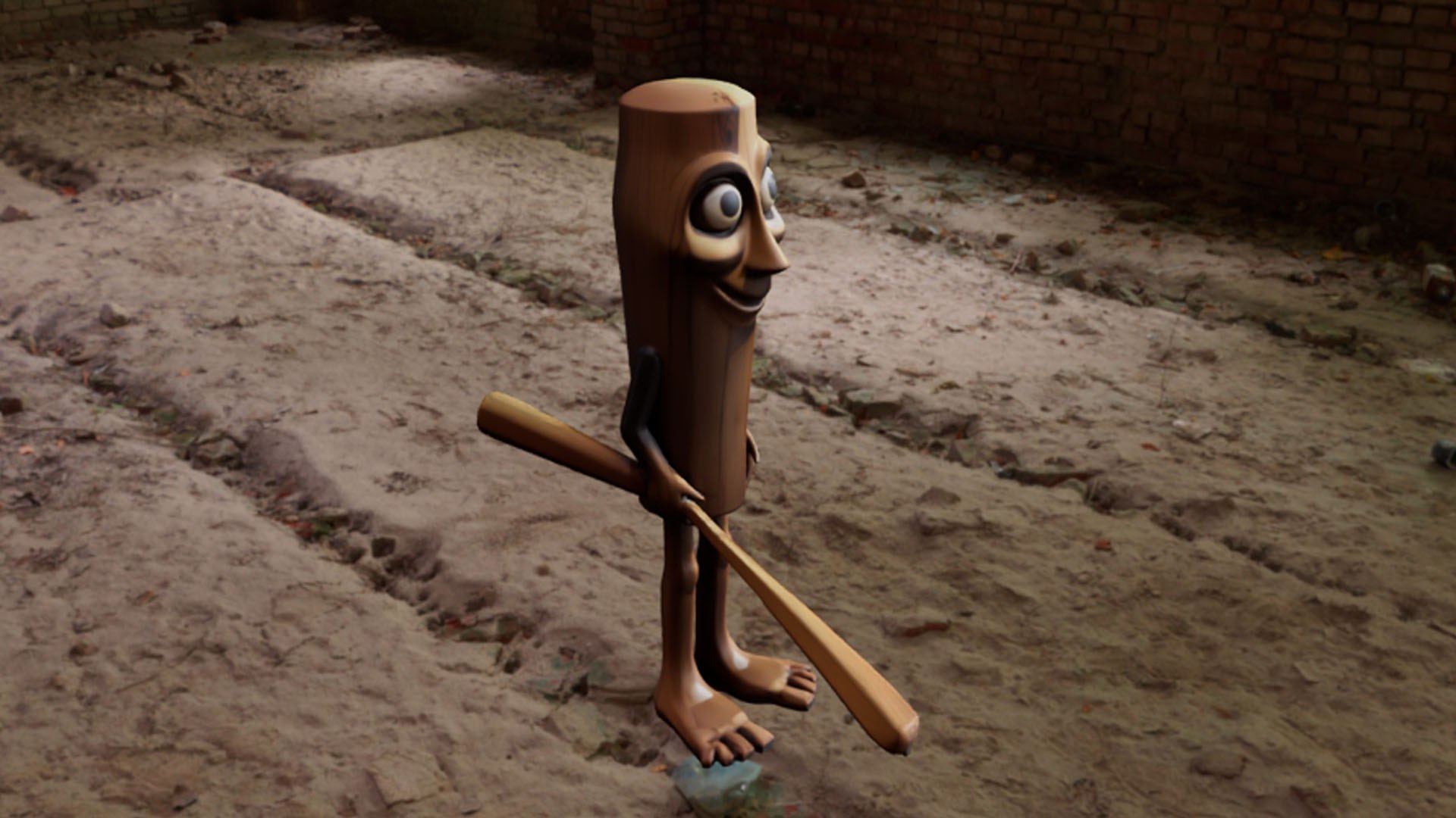 3D Tung Tung Tung Sahur Model With Texture Low Poly - TurboSquid 2399324