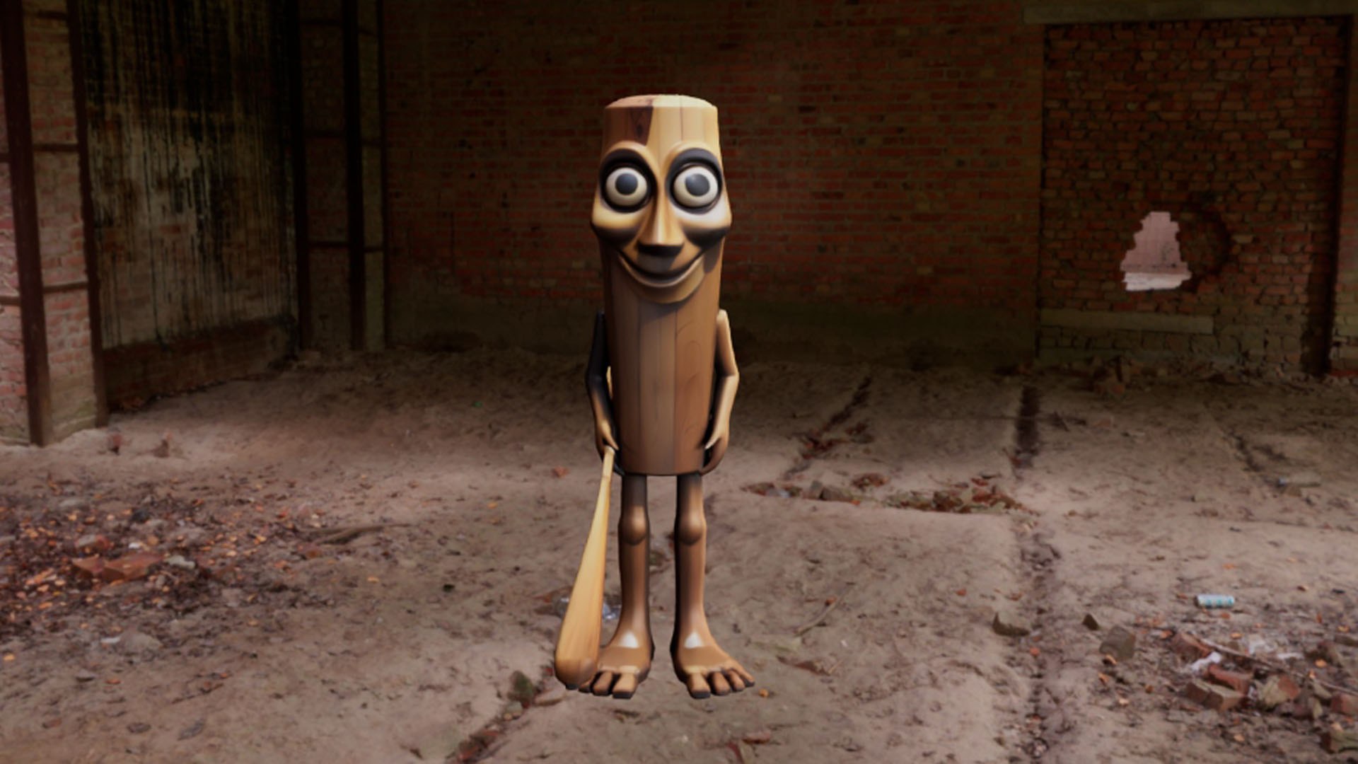 3D Tung Tung Tung Sahur Model With Texture Low Poly - TurboSquid 2399324