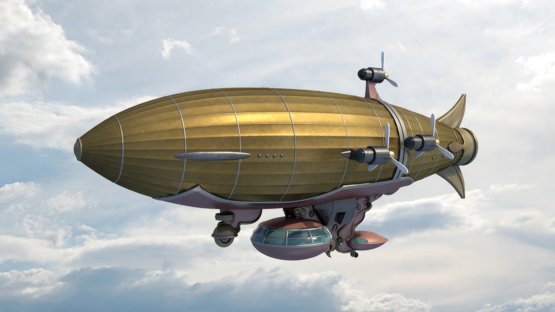 Obj Vintage Zeppelin