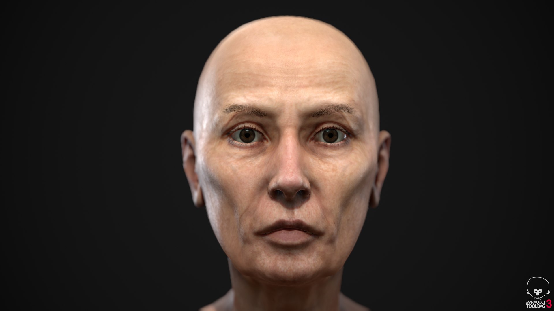 Old Woman 3D Model - TurboSquid 1752265