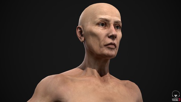Old woman 3D model - TurboSquid 1752265