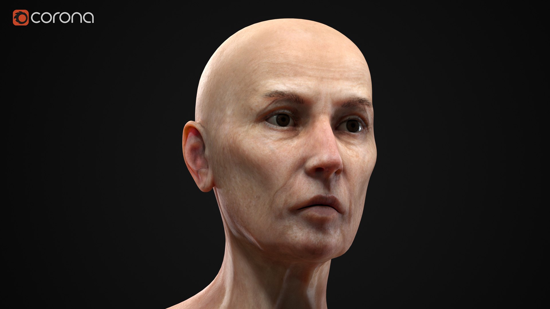 Old woman 3D model - TurboSquid 1752265