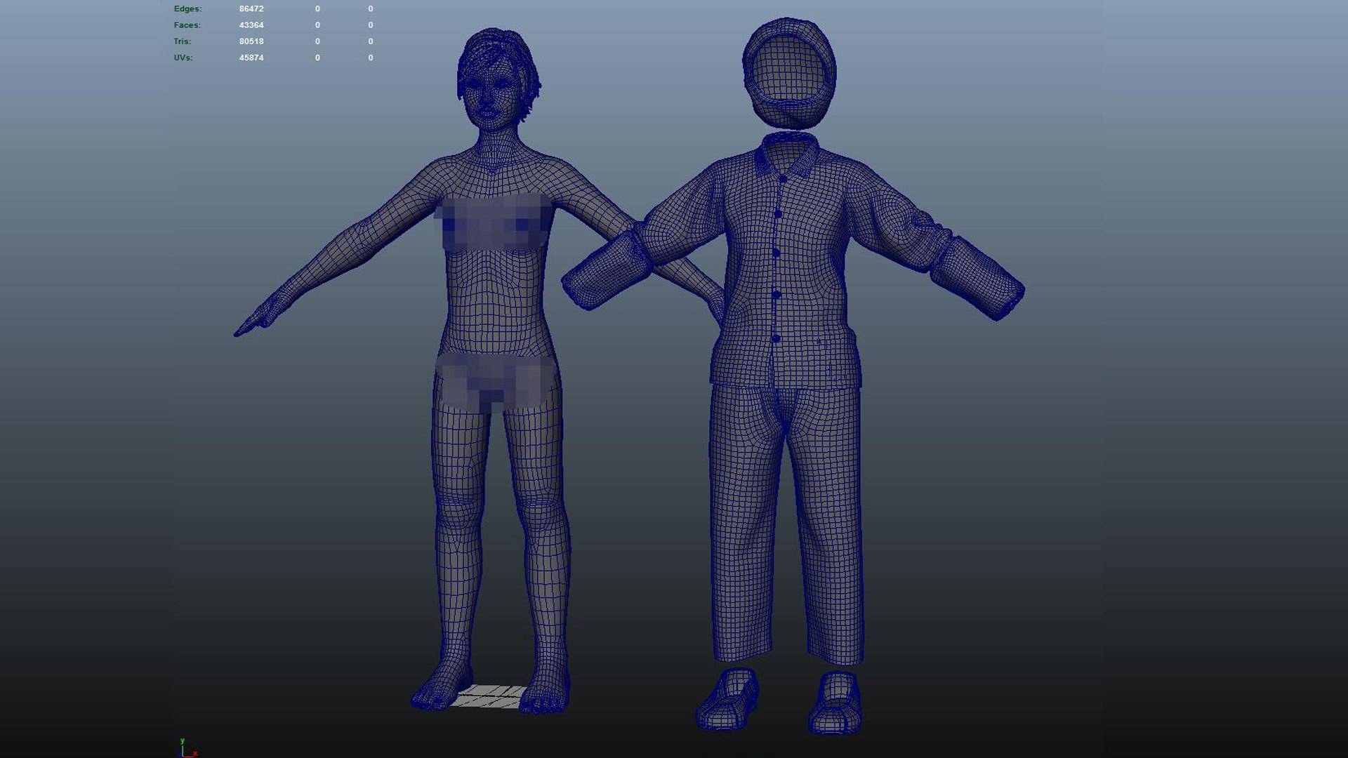 3D Woman Farmer Nanny Asian Woker Model - TurboSquid 1976503