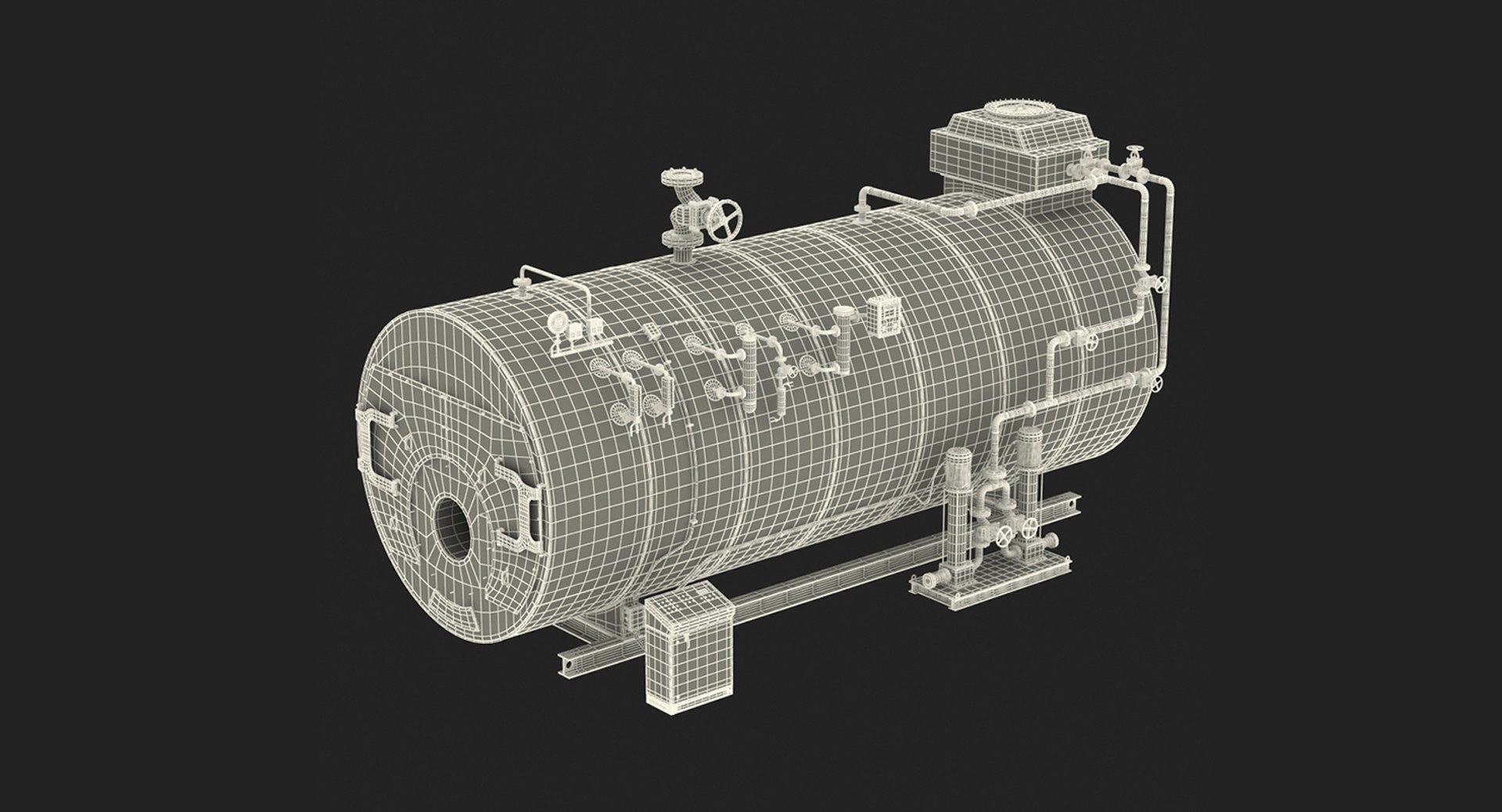 Gas Generators Collection 3D model - TurboSquid 2035845
