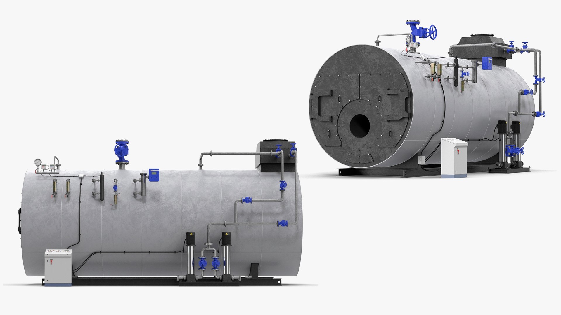 Gas Generators Collection 3D Model - TurboSquid 2035845