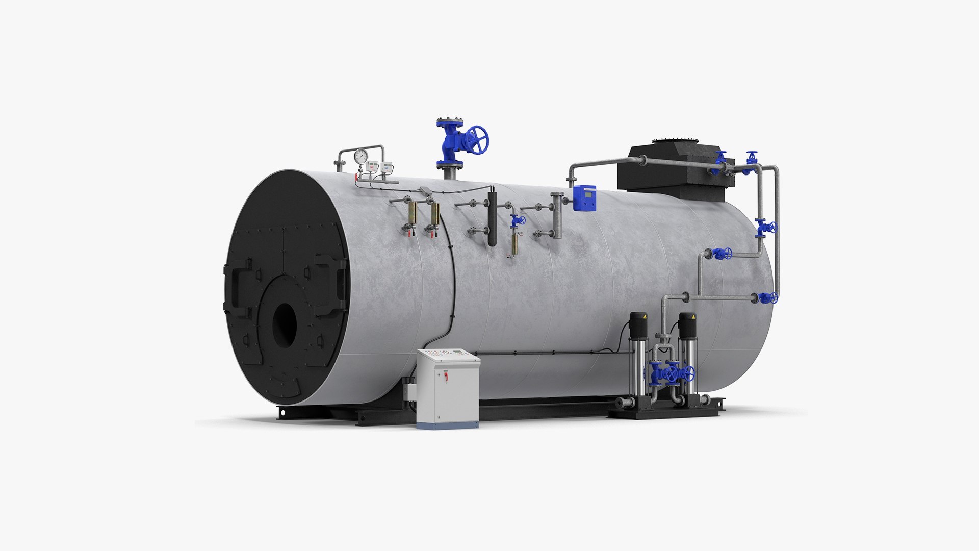 Gas Generators Collection 3D Model - TurboSquid 2035845