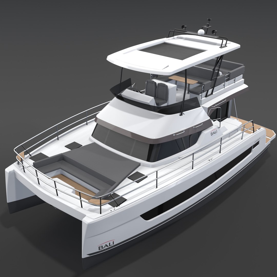 3D Bali Catspace MY 3D Catamaran - TurboSquid 2089315
