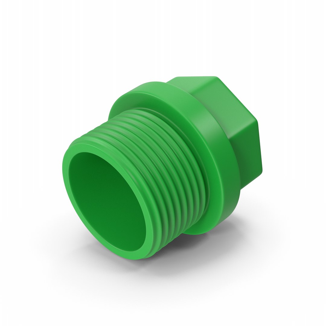 Plastic Pipe Plug 3D - TurboSquid 1971888