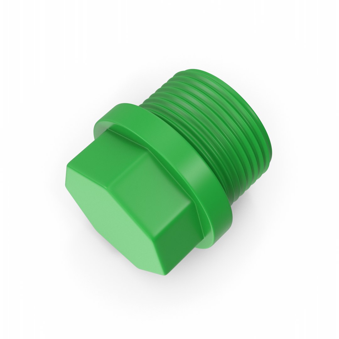 Plastic Pipe Plug 3D - TurboSquid 1971888