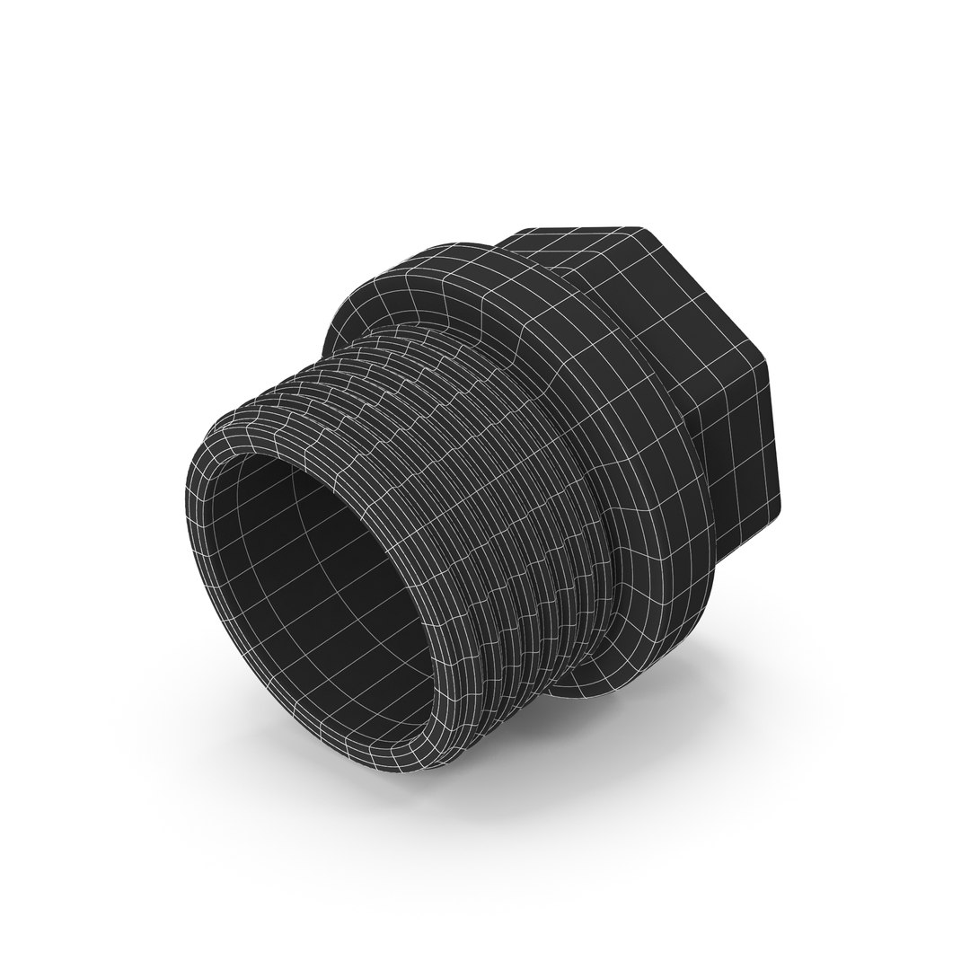 Plastic Pipe Plug 3D - TurboSquid 1971888