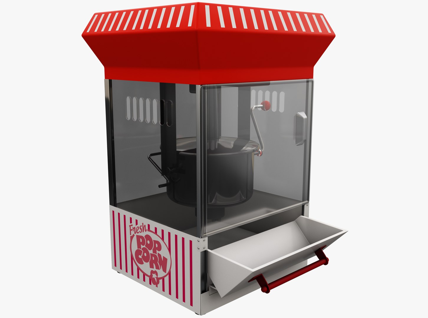 3D Popcornv1 Model - TurboSquid 1851602