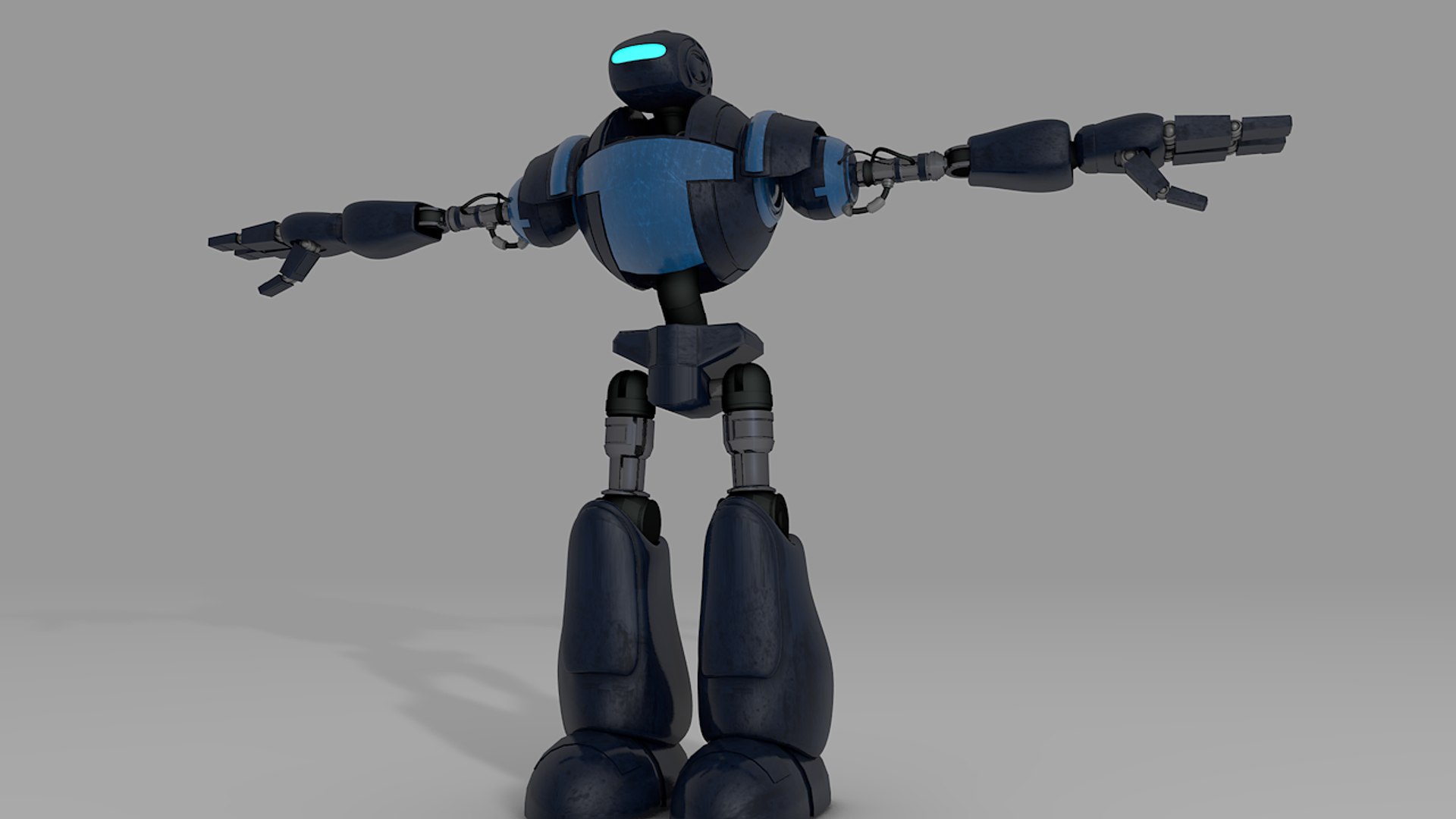 C4d Futuristic Robot