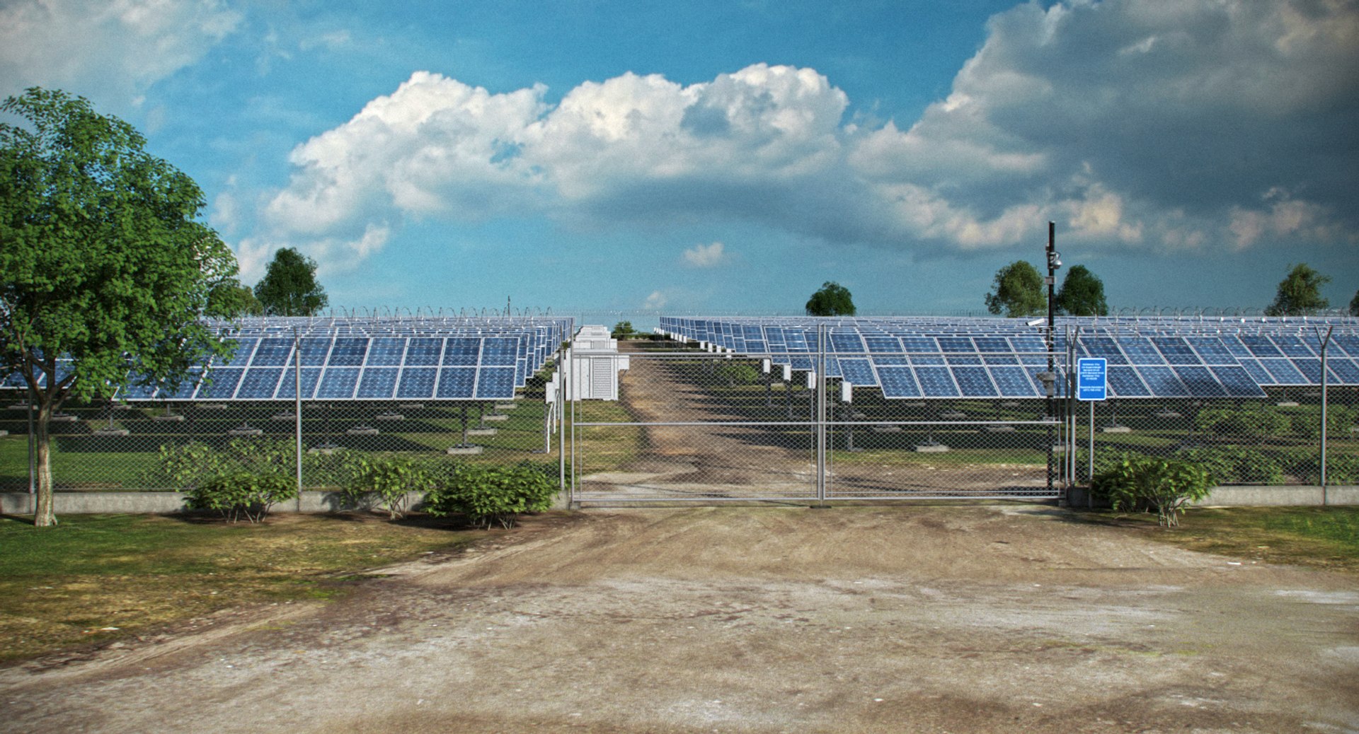 3D Solar Field Model - TurboSquid 1246777