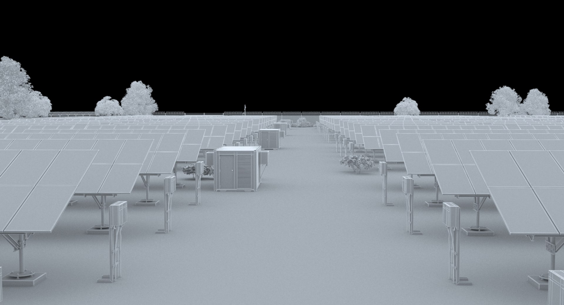 3D Solar Field Model - TurboSquid 1246777
