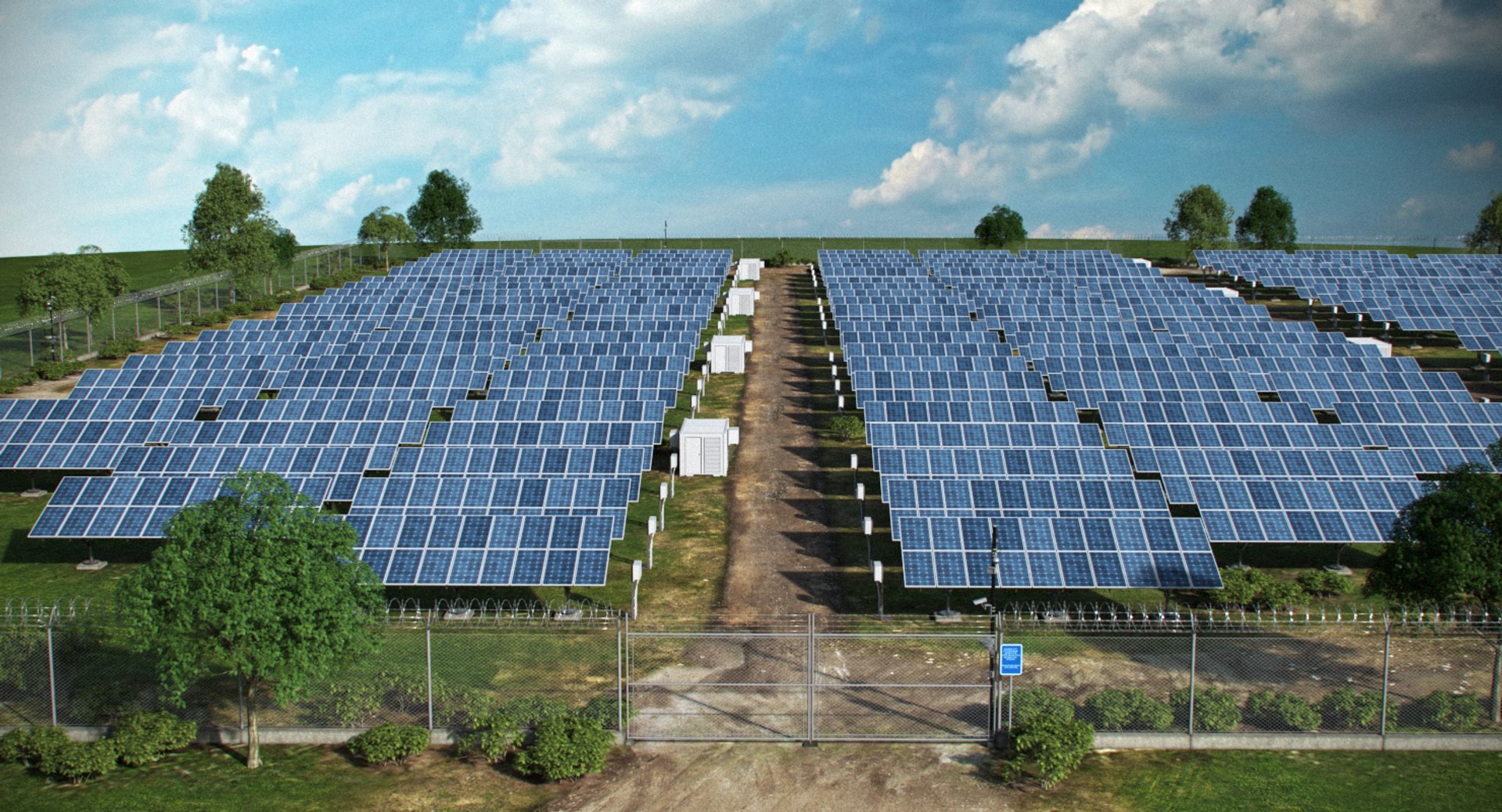 3D Solar Field Model - TurboSquid 1246777