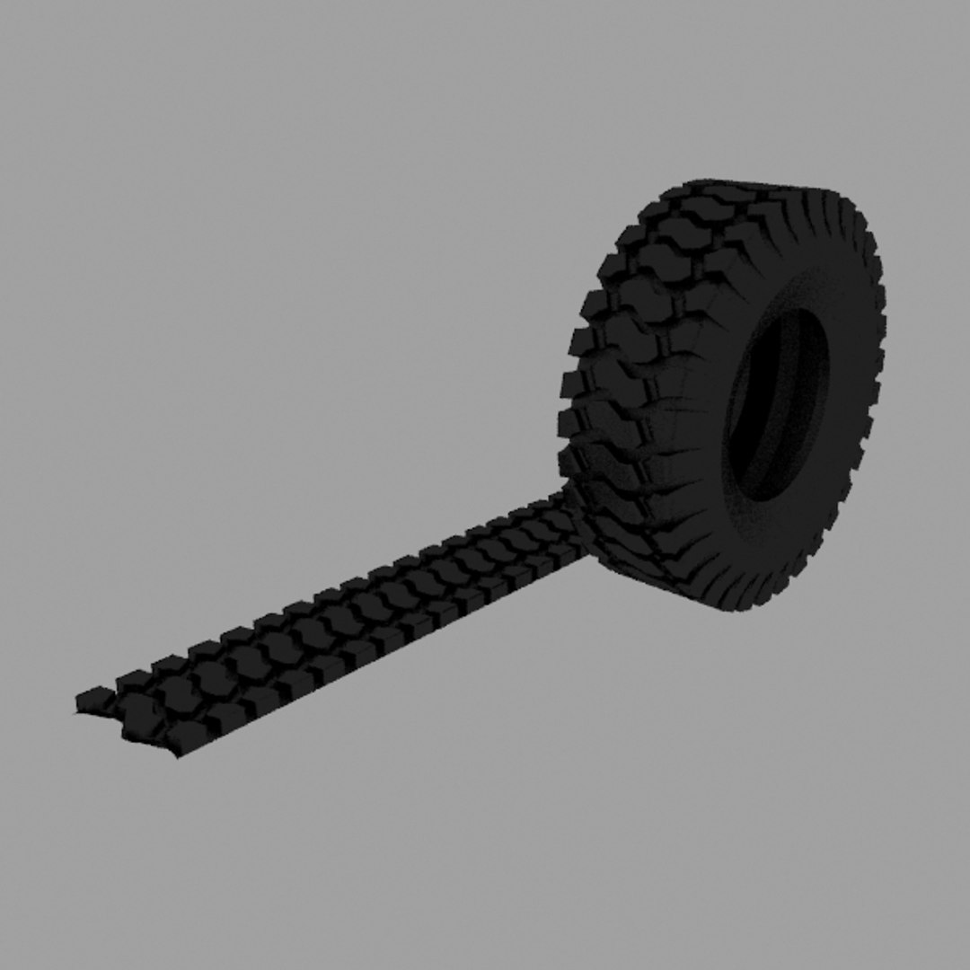 Otr Tire 3d Model