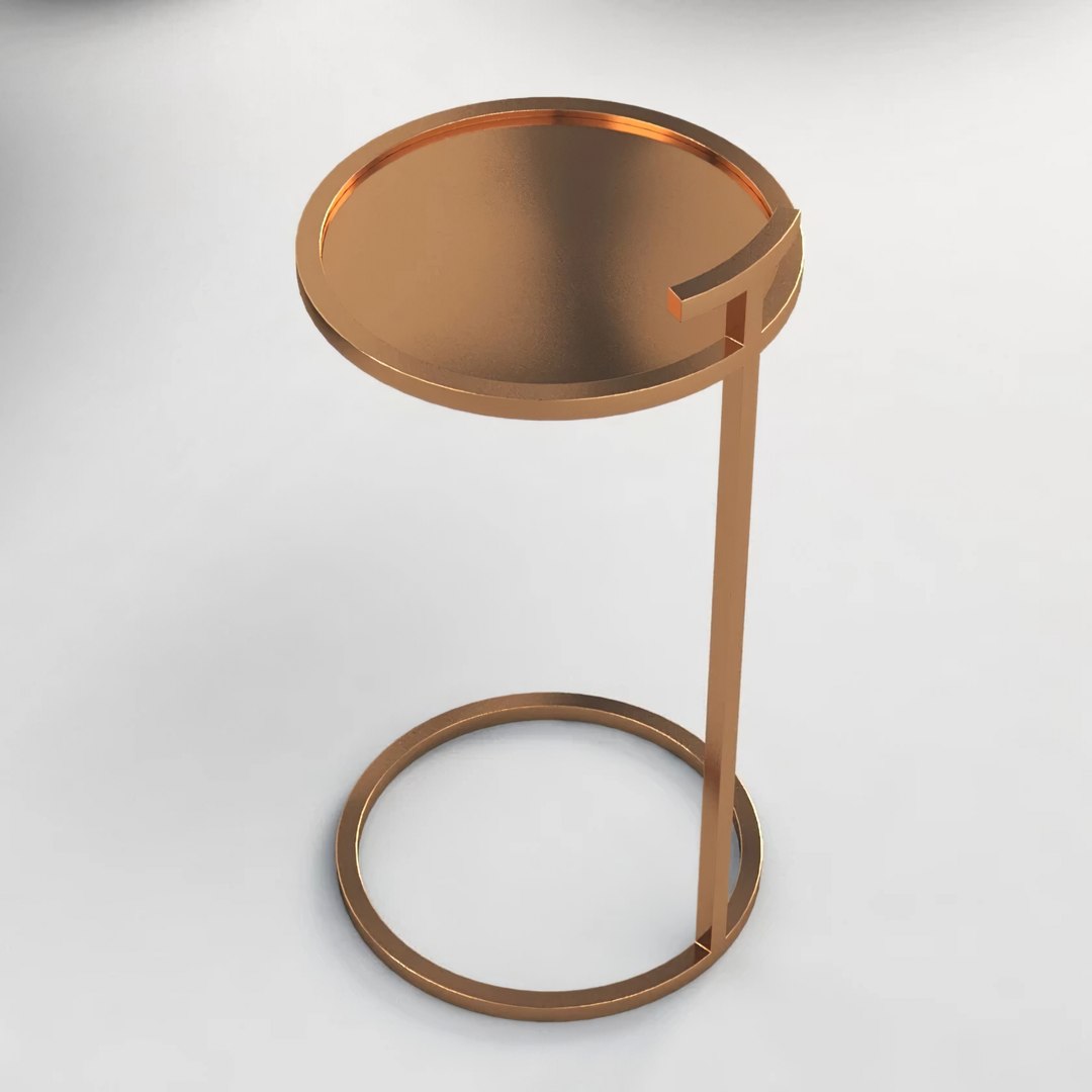 MARTINI SIDE TABLE model - TurboSquid 1951571