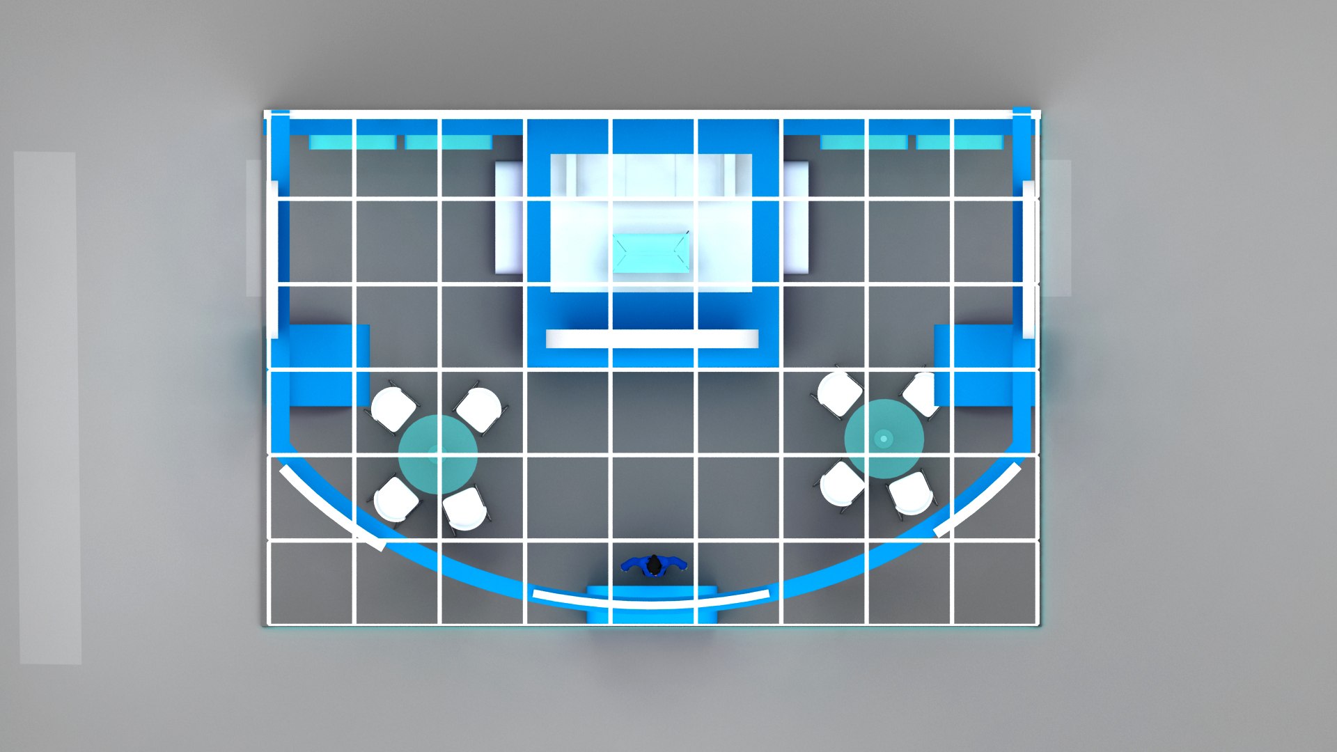 One Side Open Stand 3D Model - TurboSquid 1990982
