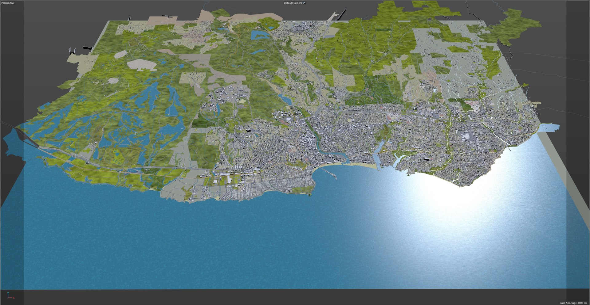 3D Santa Cruz California USA Model - TurboSquid 1720748