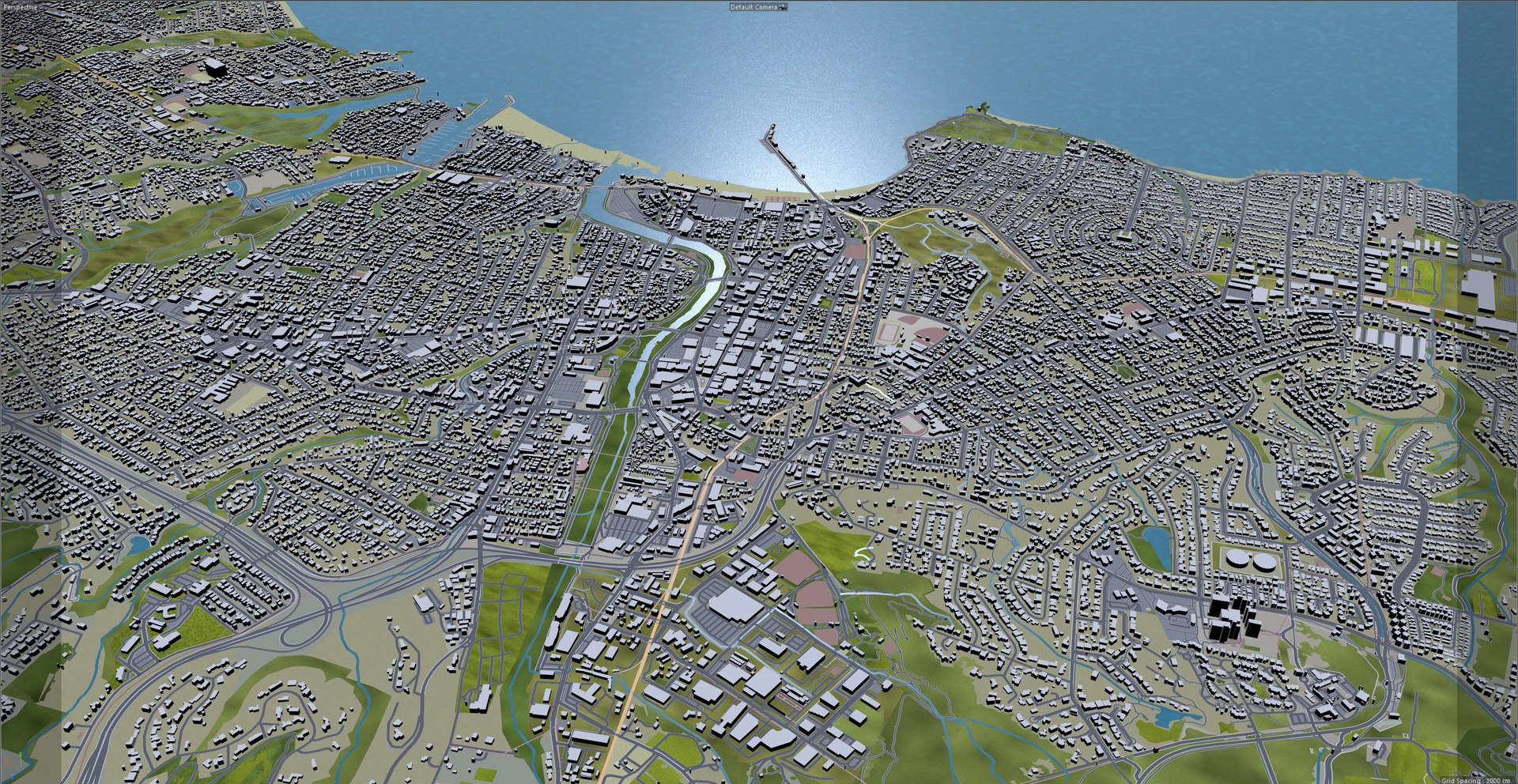 3D Santa Cruz California USA Model - TurboSquid 1720748