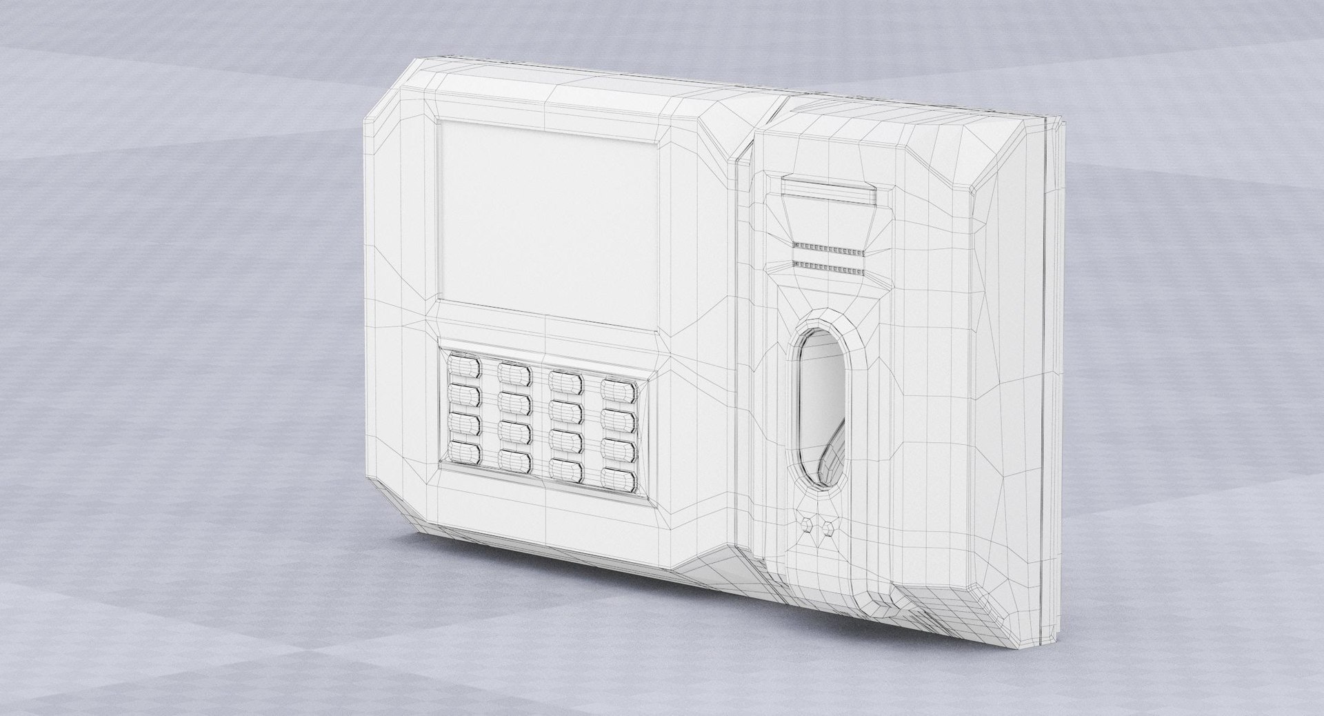Security Panel 3D Model - TurboSquid 1298254