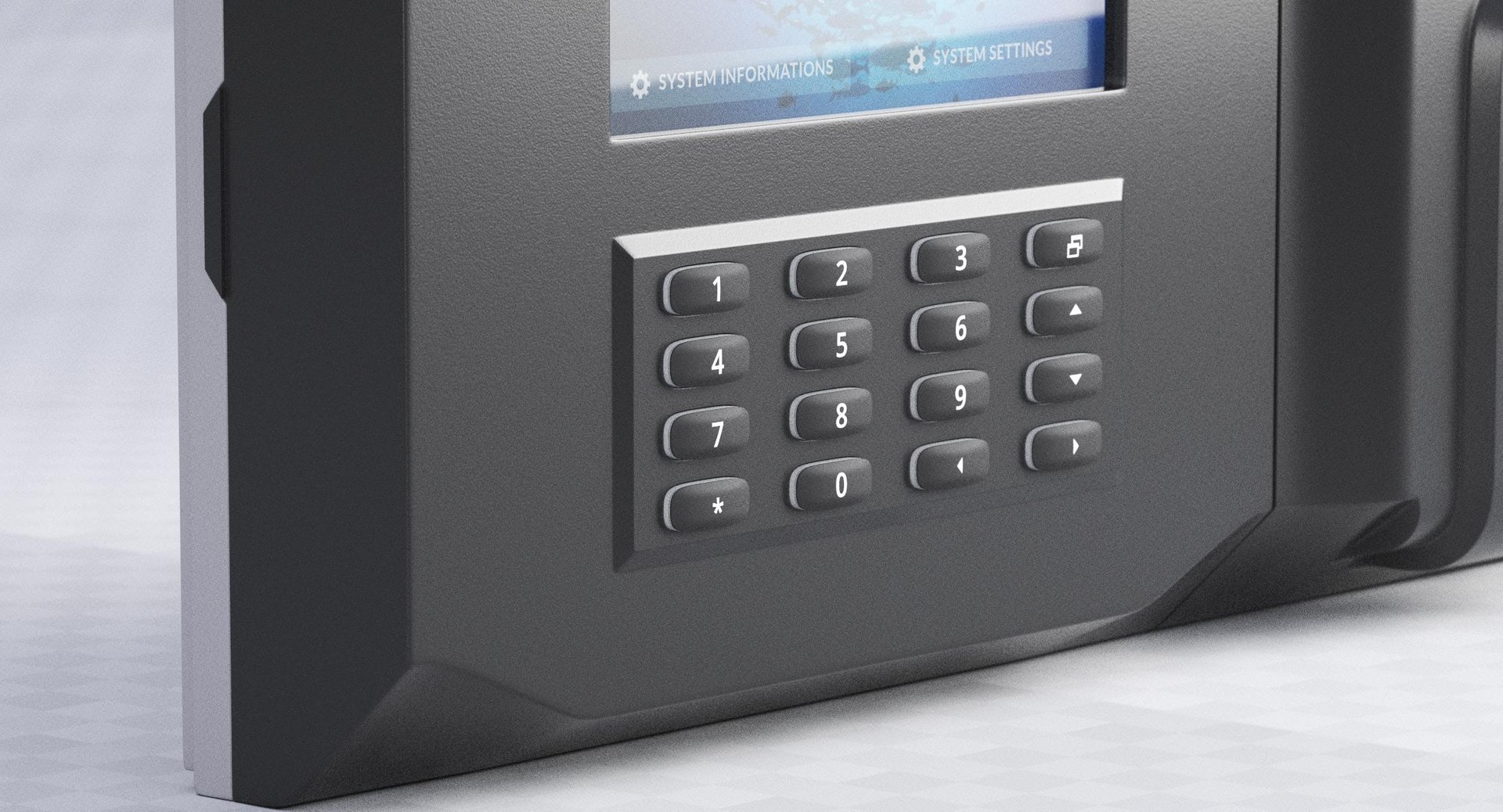 Security Panel 3D Model - TurboSquid 1298254