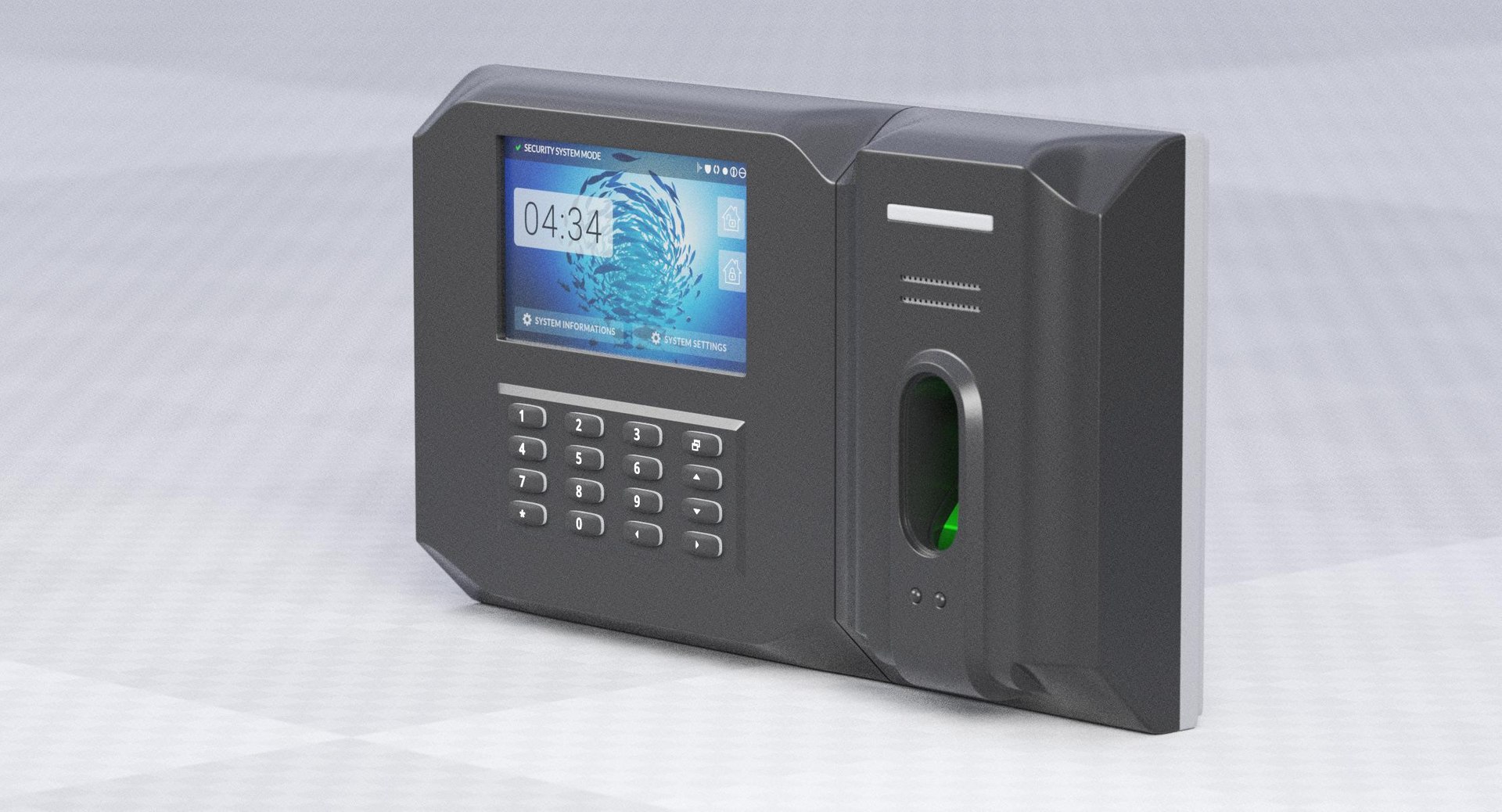 Security Panel 3D Model - TurboSquid 1298254