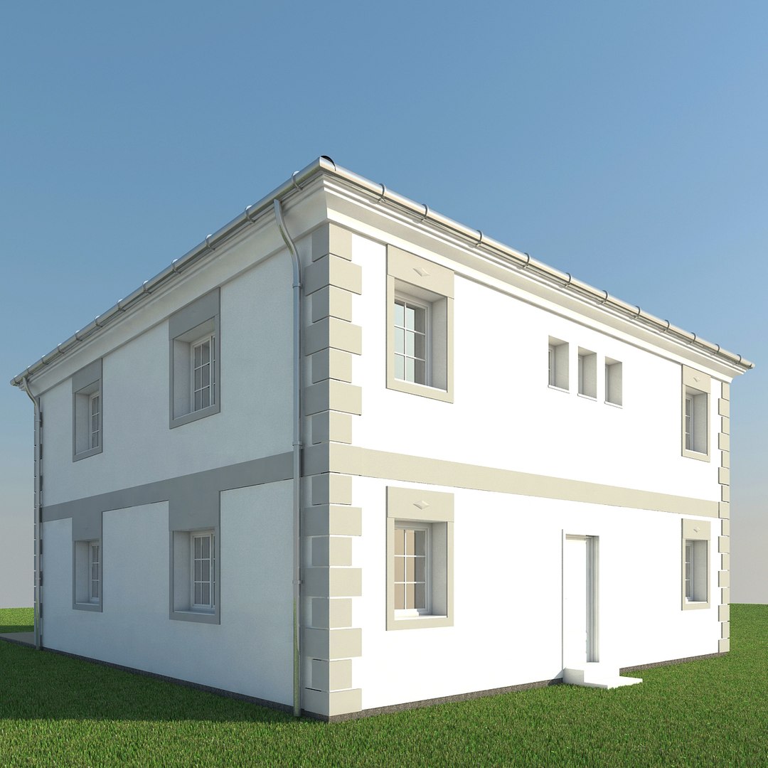 Family House 3d Model