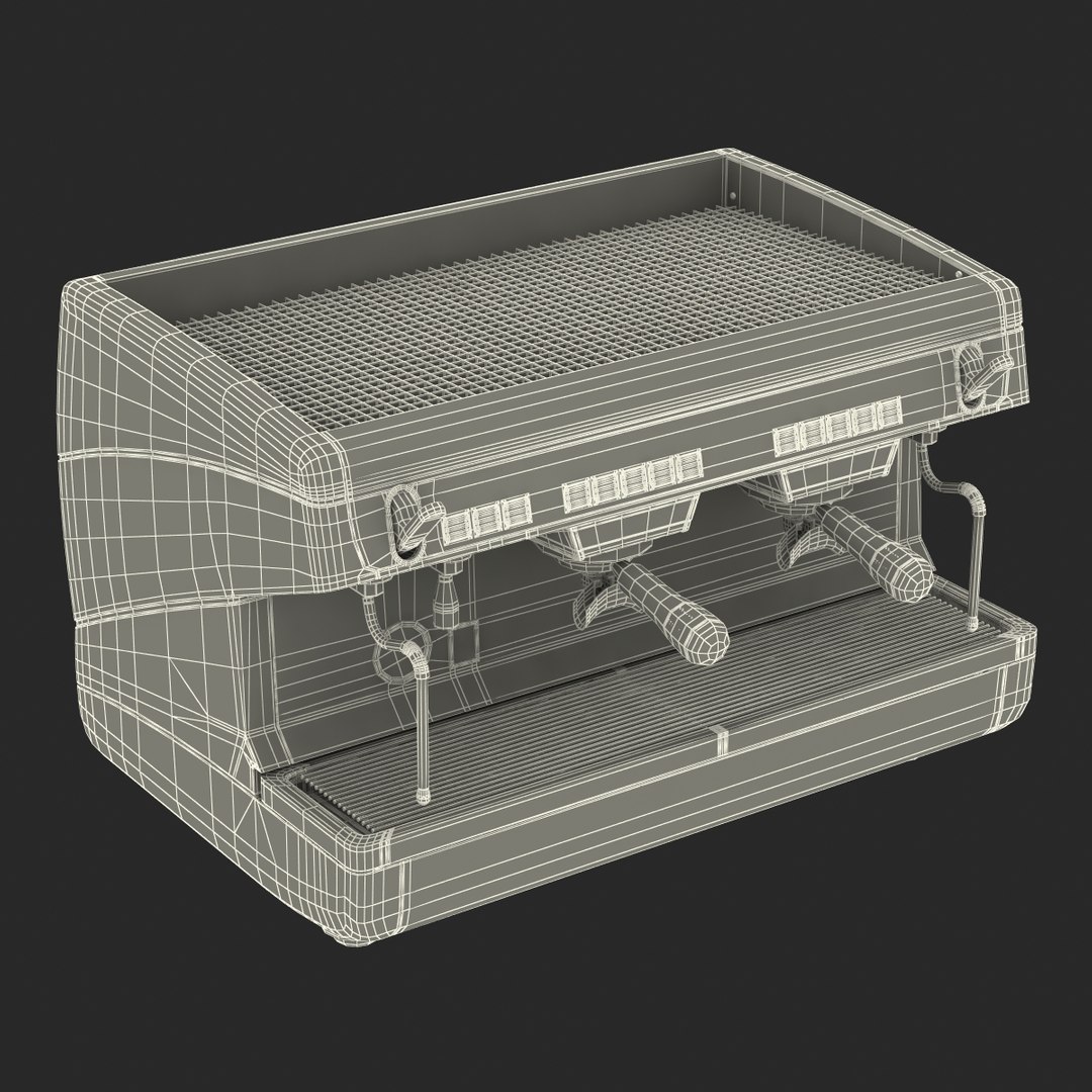 Espresso Machine Generic 3d 3ds
