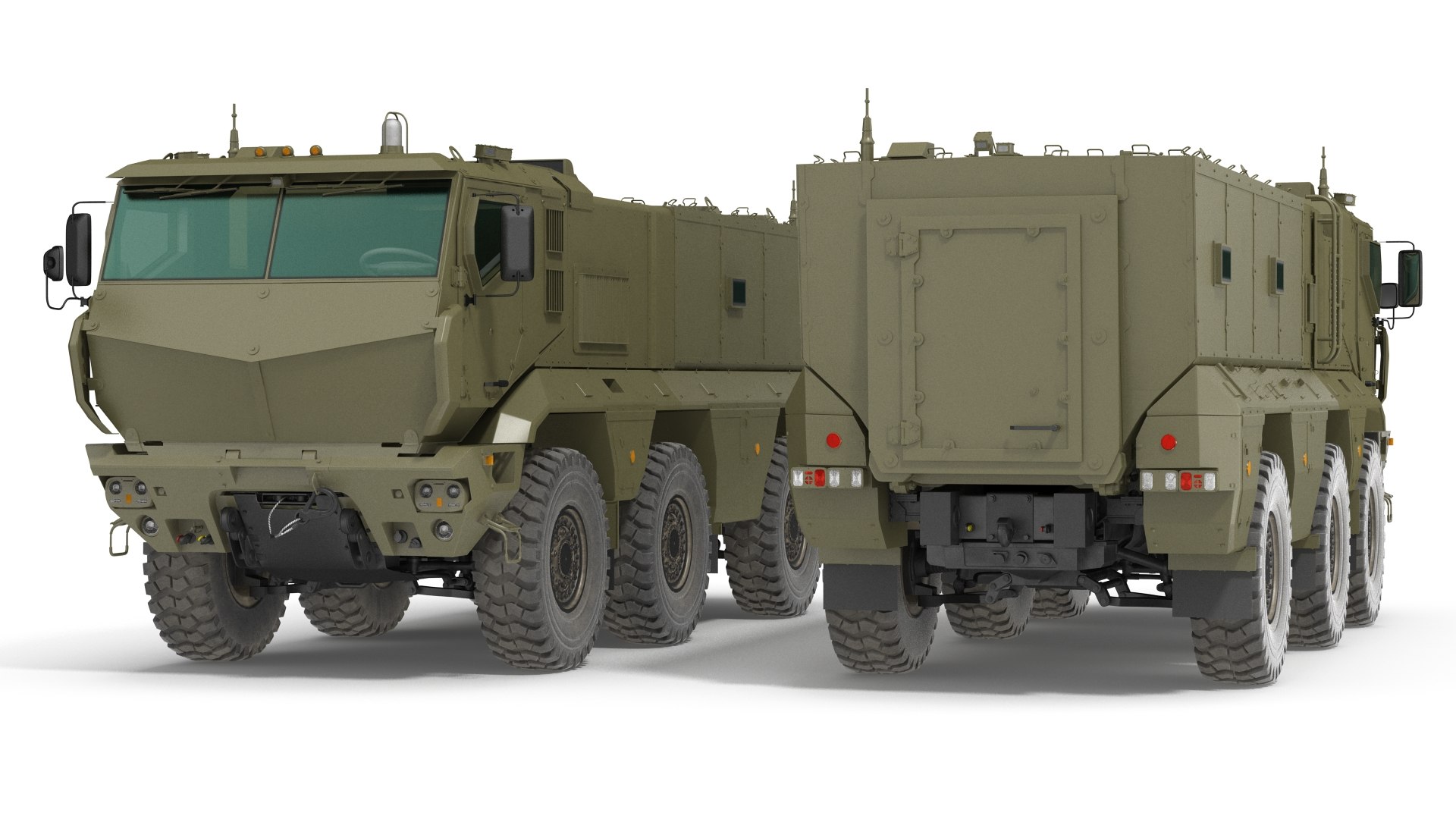 KAMAZ 63968 Typhoon MRAP Simple Interior 3D model - TurboSquid 1778386