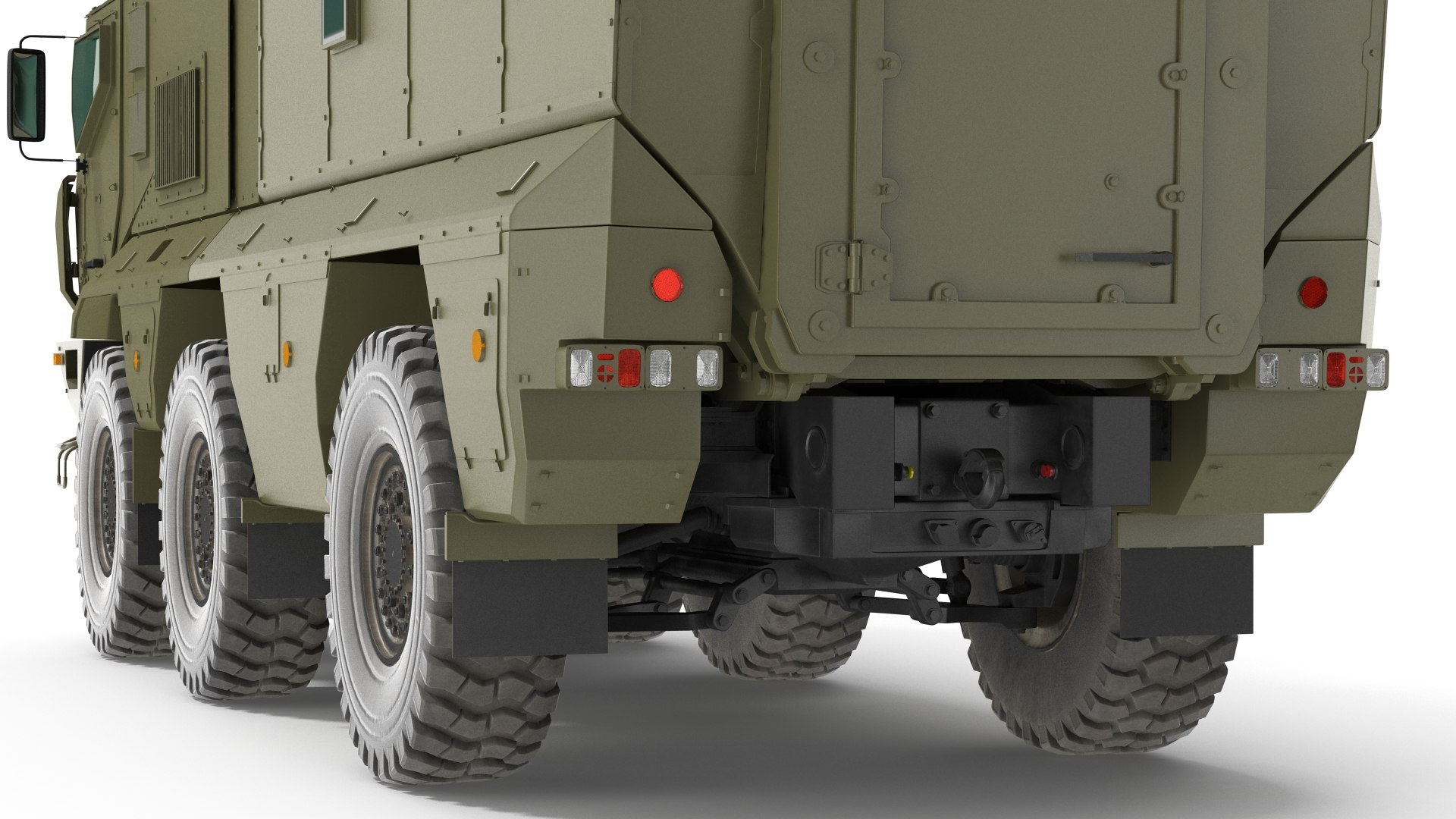 KAMAZ 63968 Typhoon MRAP Simple Interior 3D model - TurboSquid 1778386