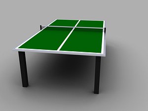 Free 3D Table Tennis Models - Available For Download On TurboSquid