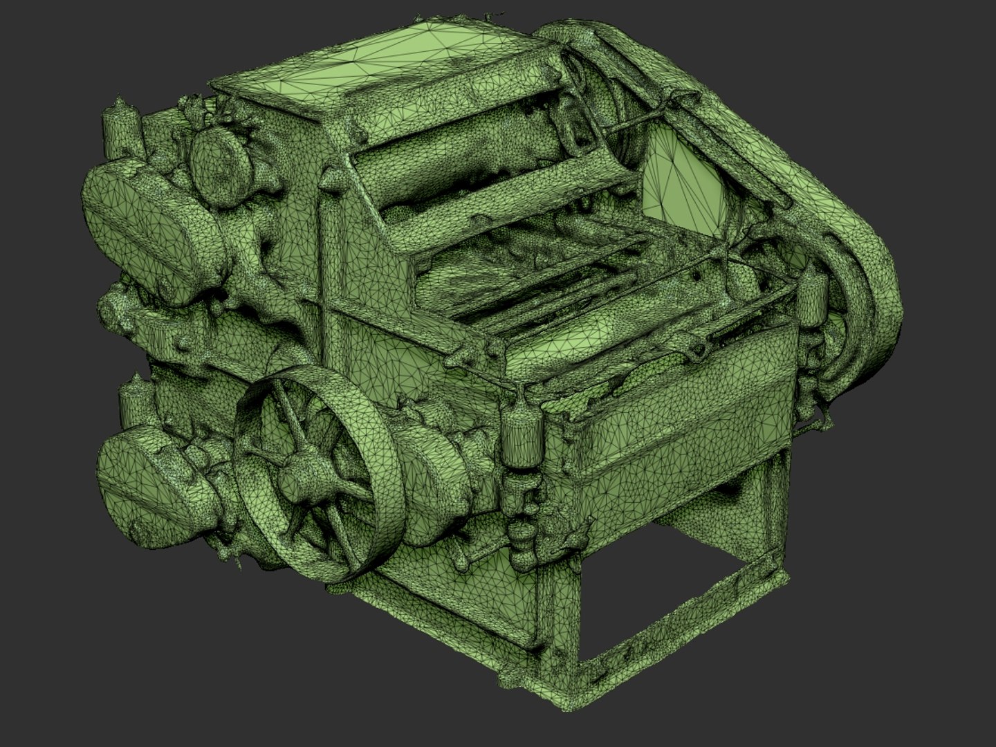 Old Factory Machine 2 3D Model - TurboSquid 1905558
