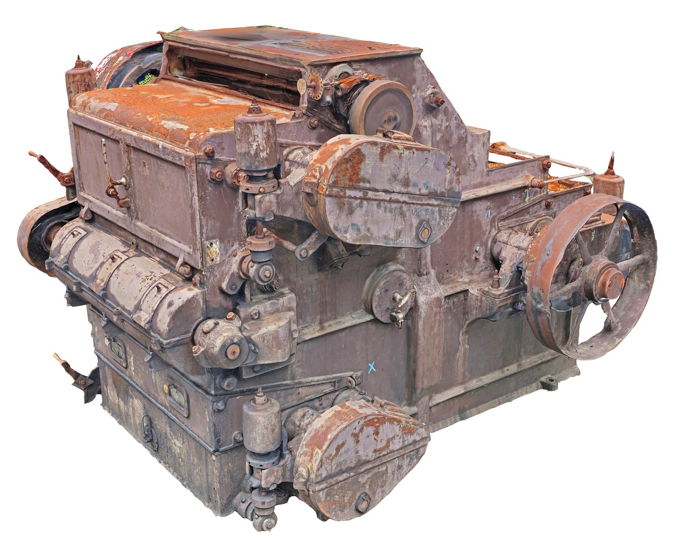 Old Factory Machine 2 3D Model - TurboSquid 1905558