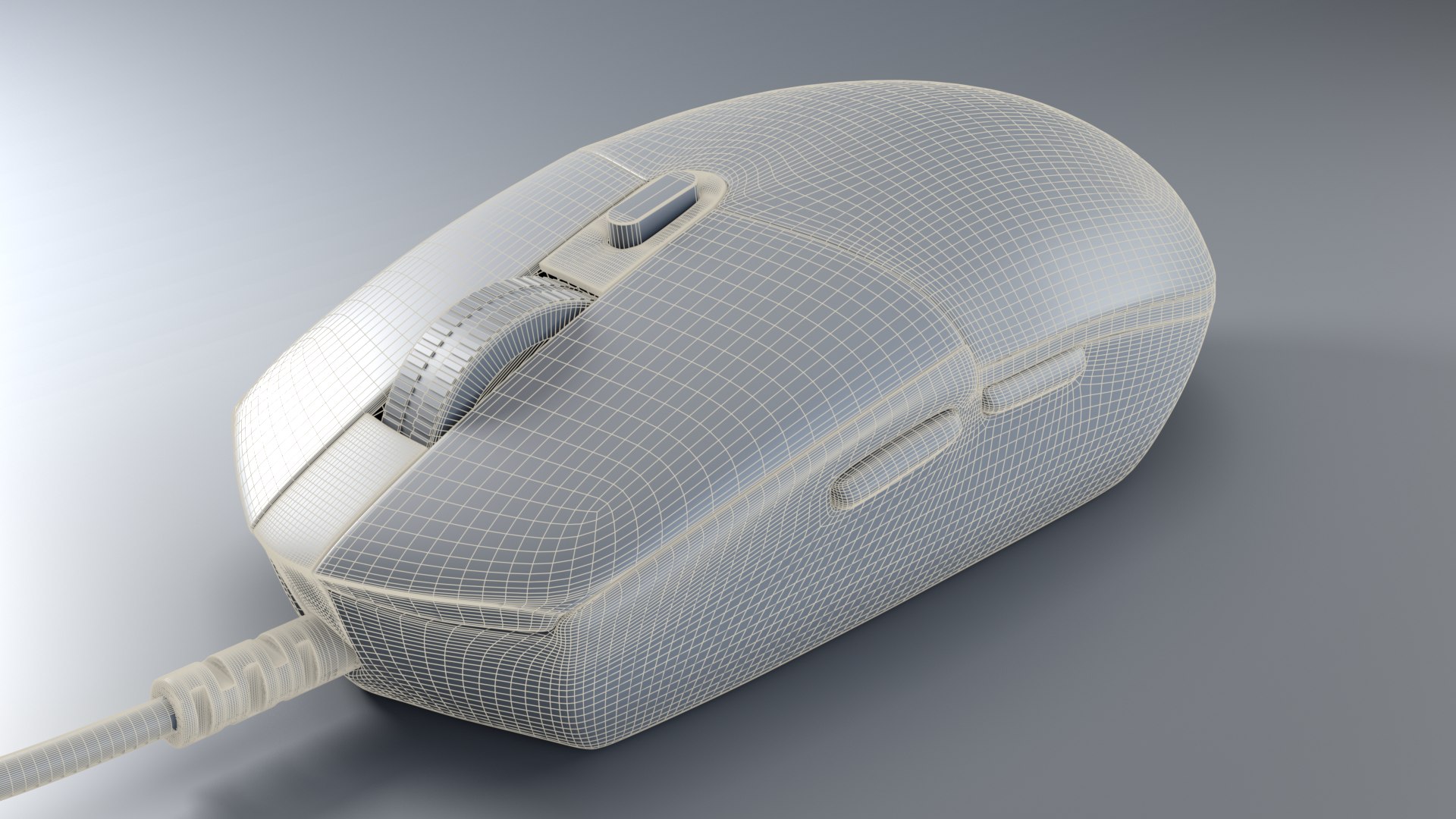 Logitech G102 Prodigy Gaming 3D Model - TurboSquid 1642794