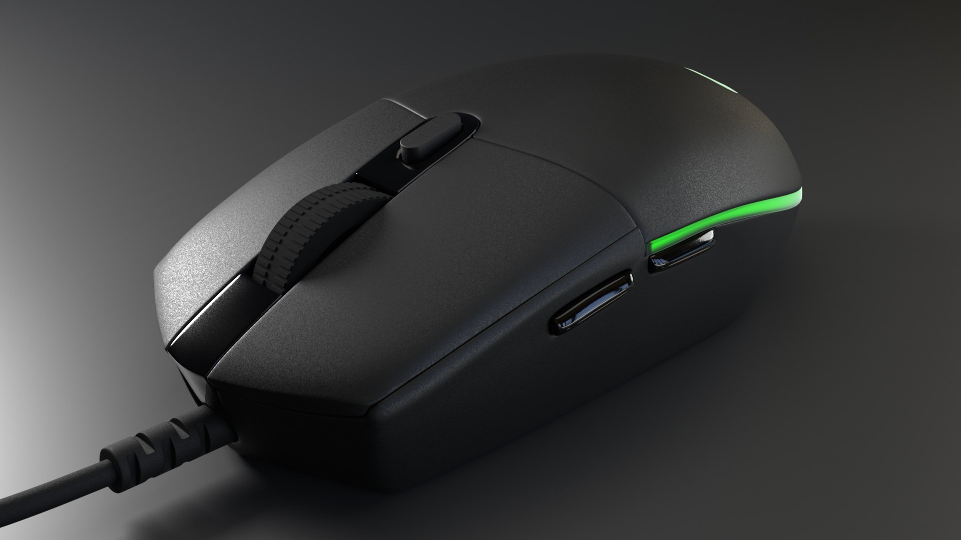 Logitech G102 Prodigy Gaming 3D Model - TurboSquid 1642794