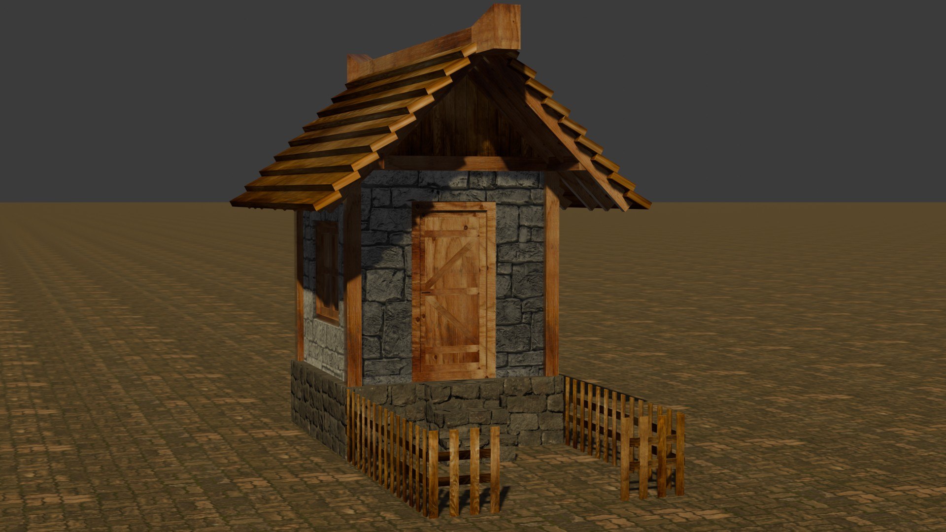 Medieval House 3D Model - TurboSquid 2178287